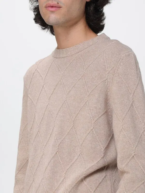 XC Geometric Pattern Pullover - Beige