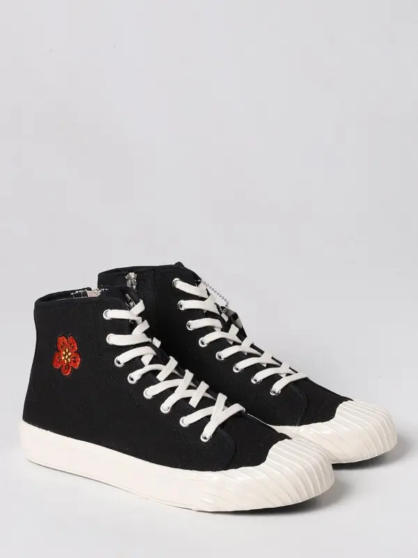 Kenzo High Top Sneakers - Black