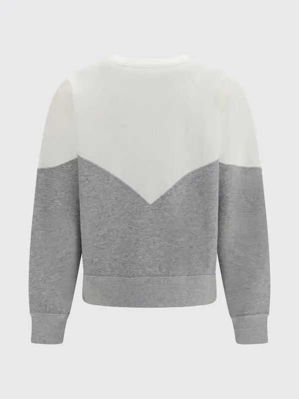 Isabel Marant Étoile Colourblocked Logo Sweatshirt - White