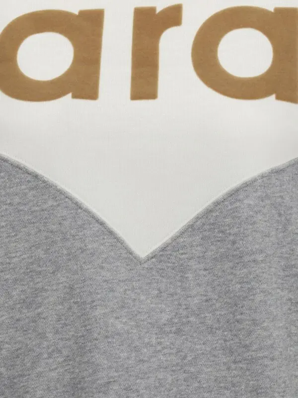 Isabel Marant Étoile Colourblocked Logo Sweatshirt - White
