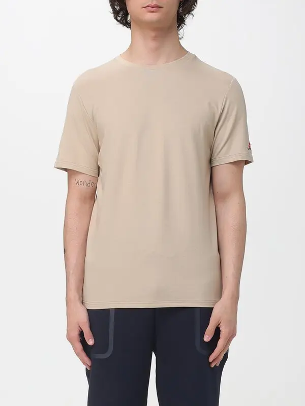 Peuterey Cotton Blend Basic T-shirt - Grey