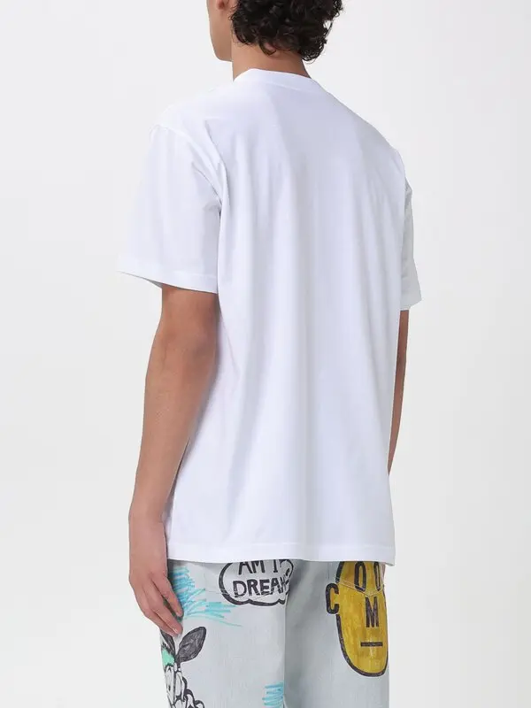Moschino Cotton T-shirt With Logo - White