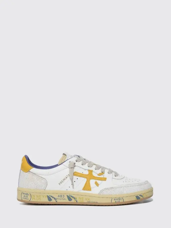 Premiata Clay Leather Sneakers - White 1