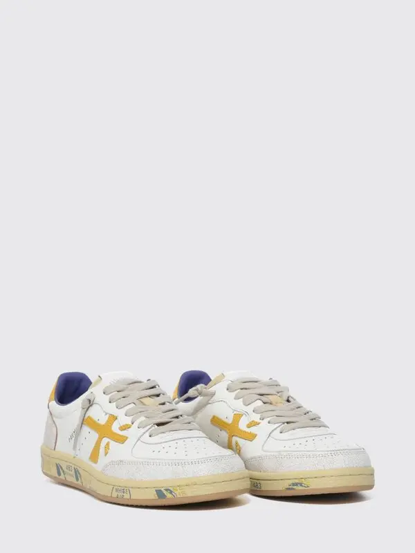 Premiata Clay Leather Sneakers - White 1