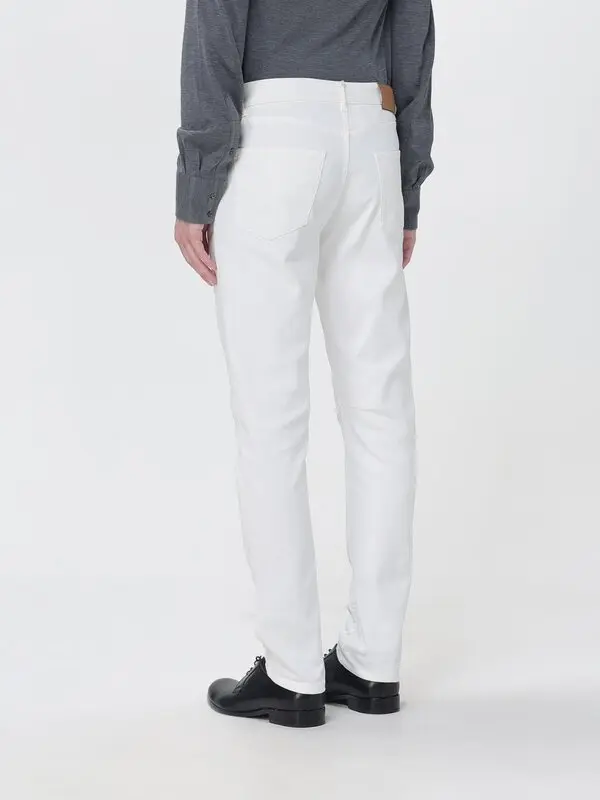 Brunello Cucinelli Slim Fit Jeans In Stretch Denim