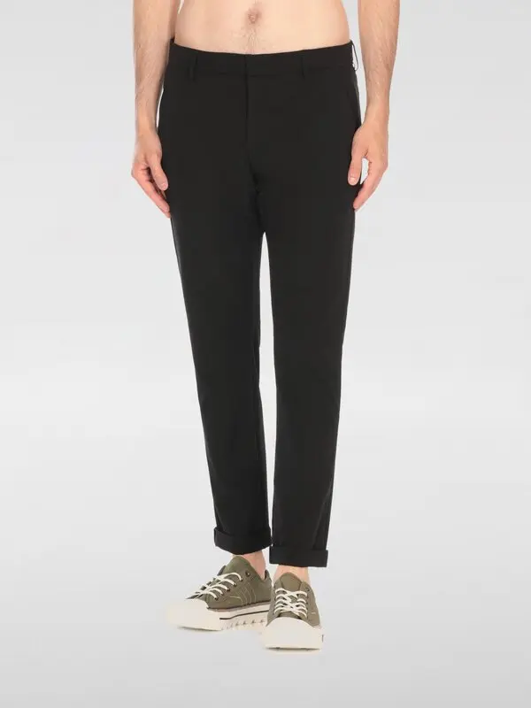 DONDUP Cotton Chino Pants - Black