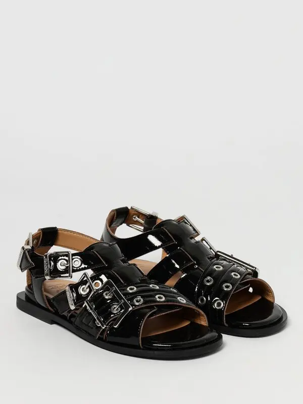 GANNI Flat Sandals Colour