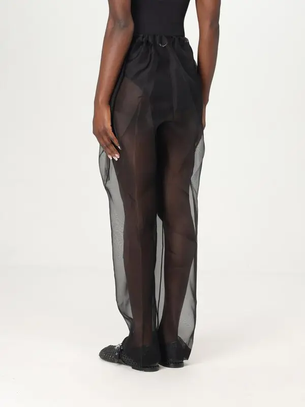 Khaite Sheer Trousers - Black