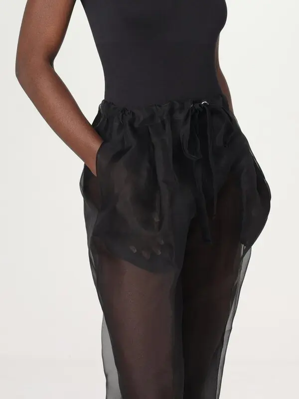Khaite Sheer Trousers - Black