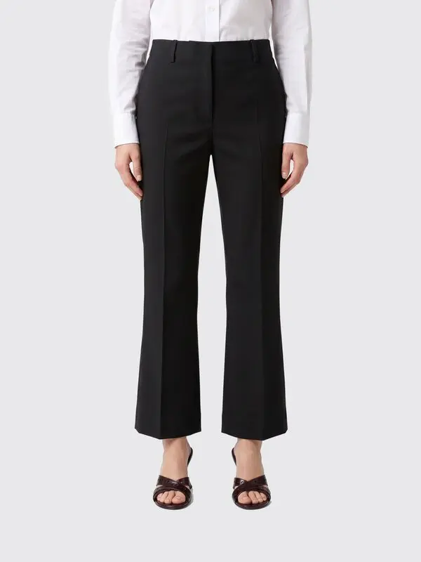 Dries Van Noten Cropped Wool And Silk Trousers