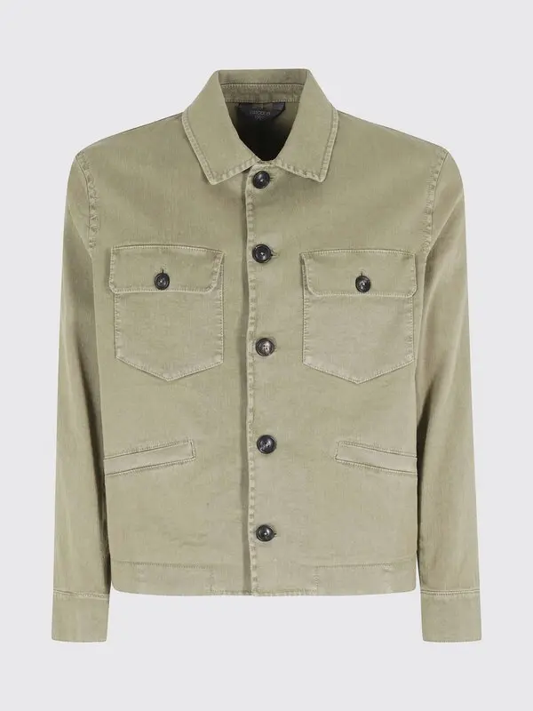 CIRCOLO 1901 Linen And Cotton-blend Shirt Jacket With Patch Pockets