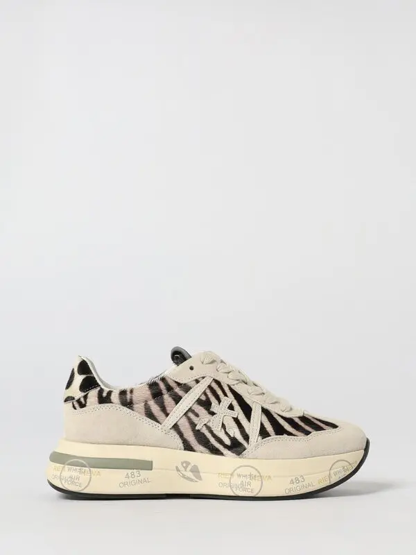 Premiata Zebra Print Sneakers