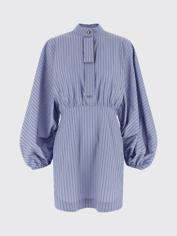 Zimmermann Striped Cotton Blend Chemisier Dress