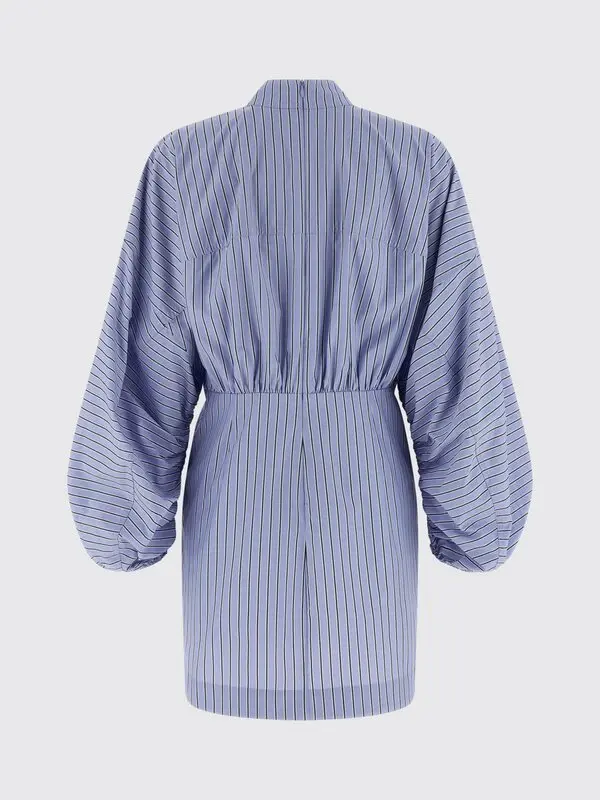 Zimmermann Striped Cotton Blend Chemisier Dress