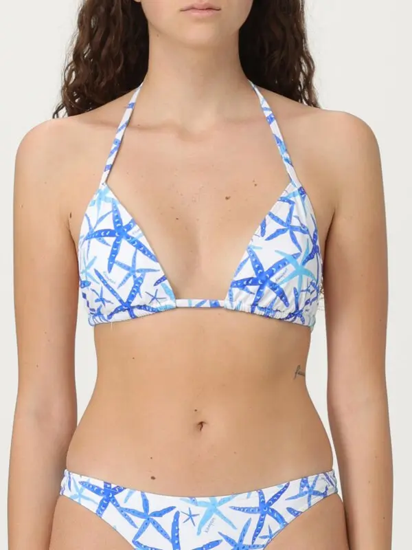 KAMPOS Halterneck Bikini Top With Starfish Print