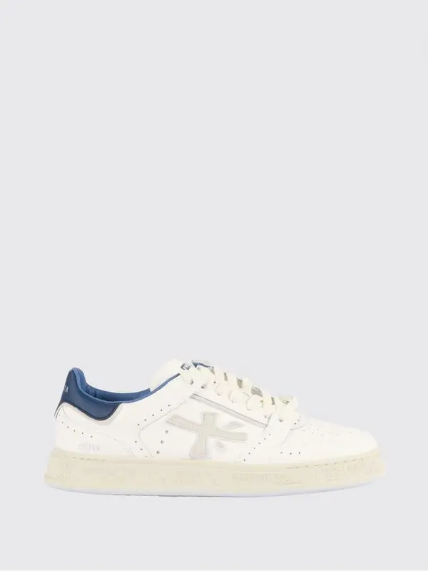 Premiata Quinn Leather Sneakers - Bianco 3