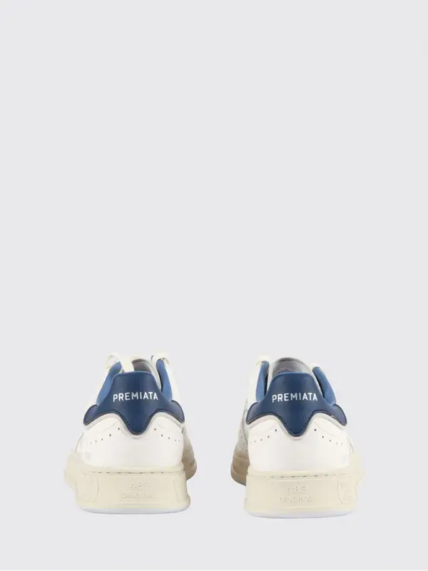 Premiata Quinn Leather Sneakers - Bianco 3