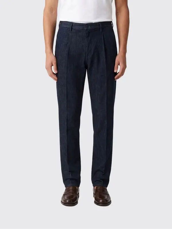 Incotex Slim Fit Jeans In Cotton Blend Denim