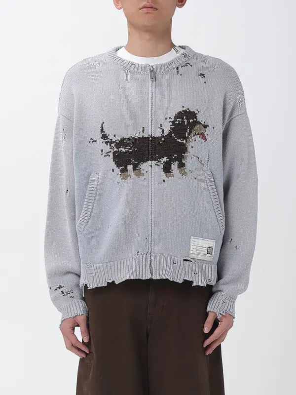 Mihara Yasuhiro Cotton Blend Cardigan