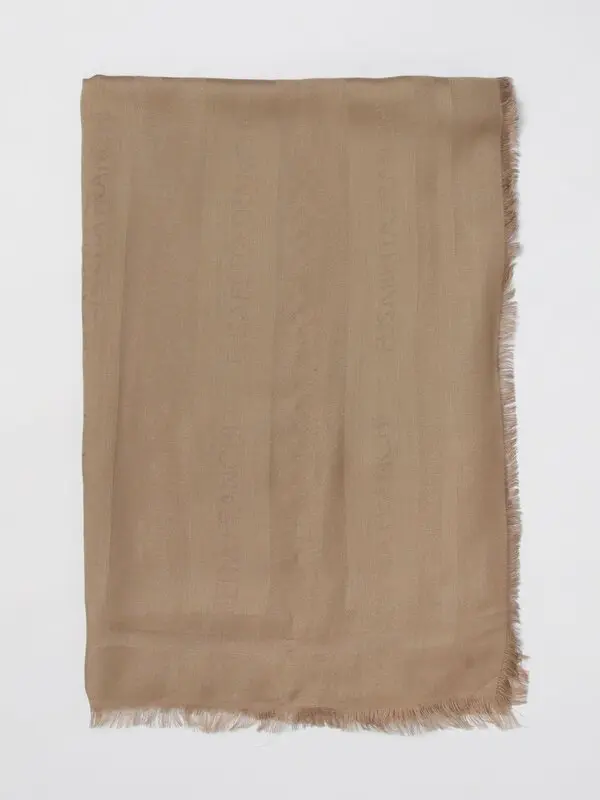 Elisabetta Franchi Viscose Blend Scarf - Beige