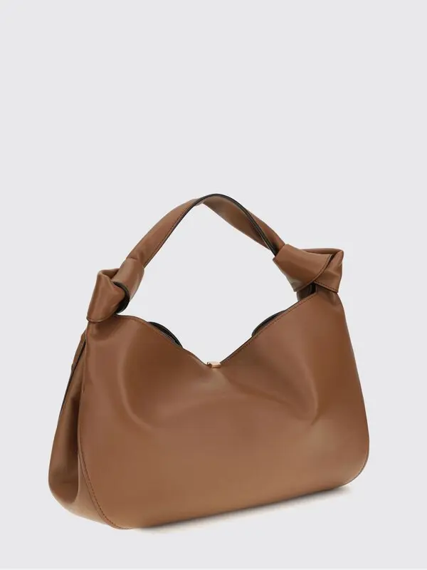 Gabriela Hearst Small Lambskin Leather Handbag - Brown