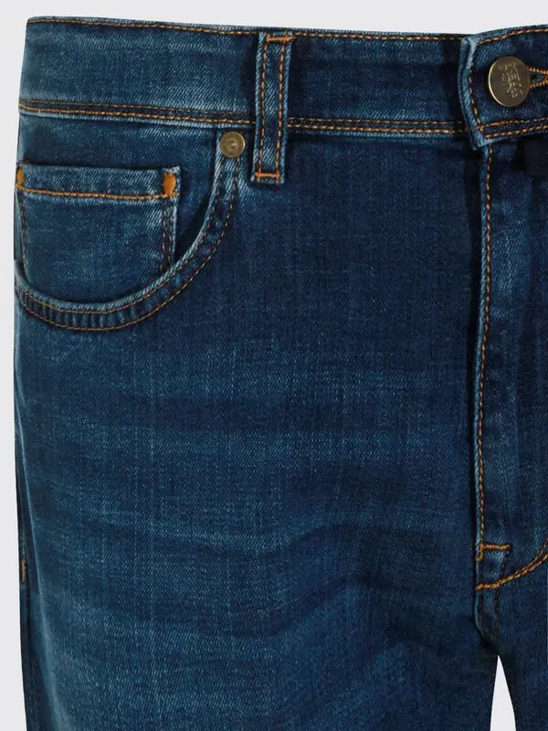 Incotex Jeans In Cotton Denim
