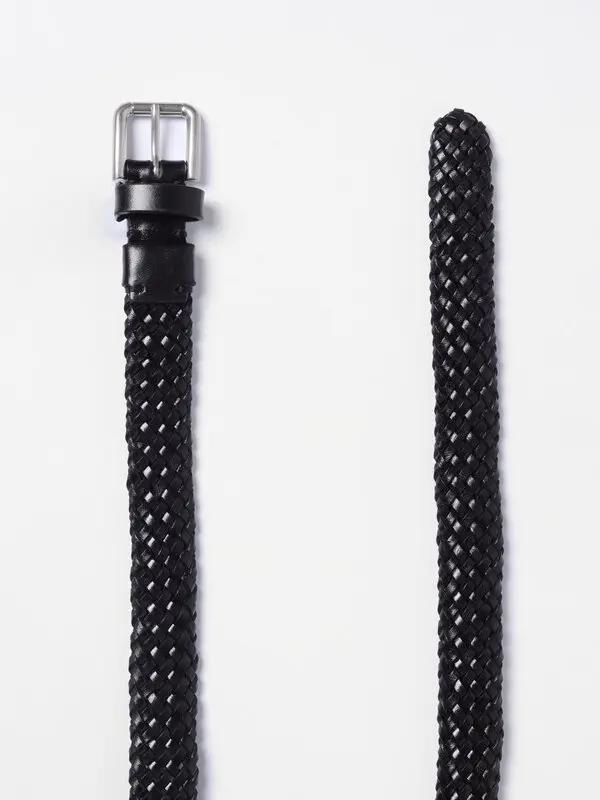 Dolce & Gabbana Braided Leather Belt