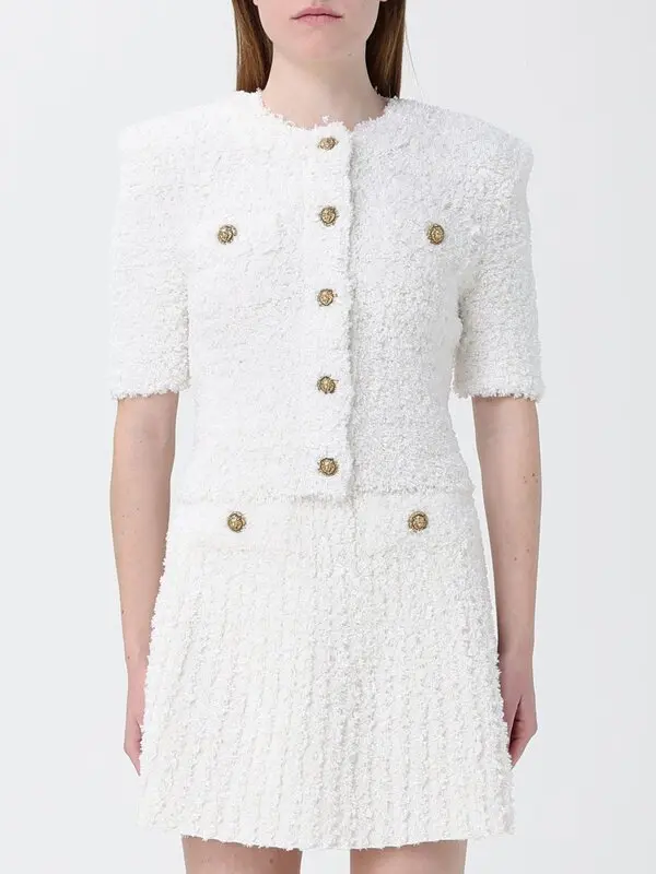 Balmain Cotton Blend Cardigan