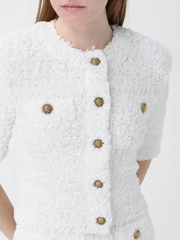 Balmain Cotton Blend Cardigan