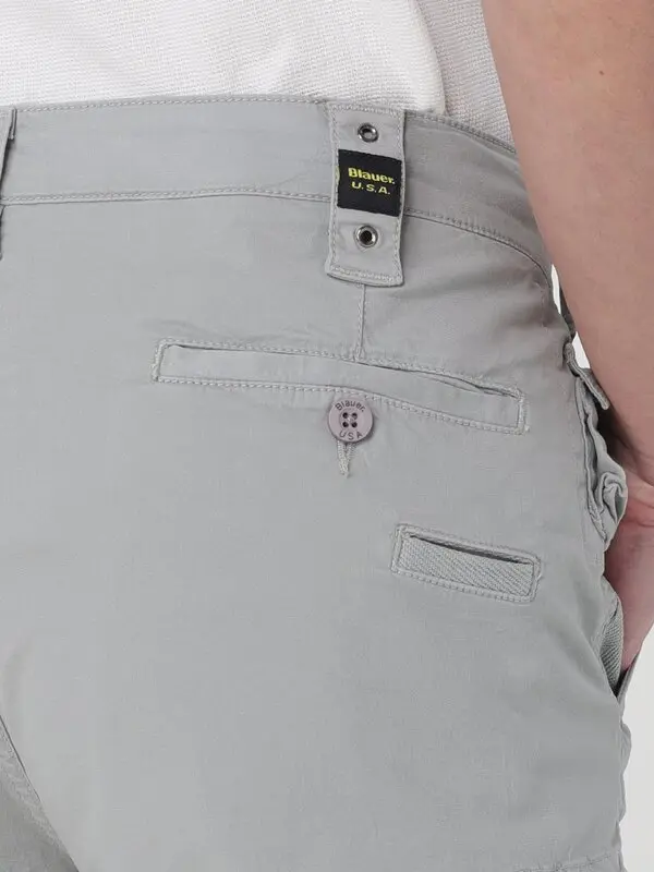 BLAUER. Shorts Colour - Grey