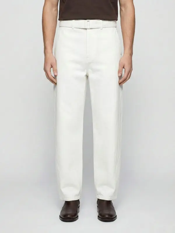 LEMAIRE Cotton Wide-leg Trousers