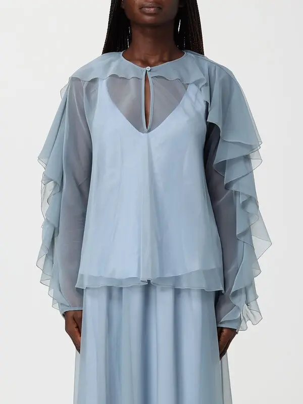 FORTE_FORTE Crêpe Blouse