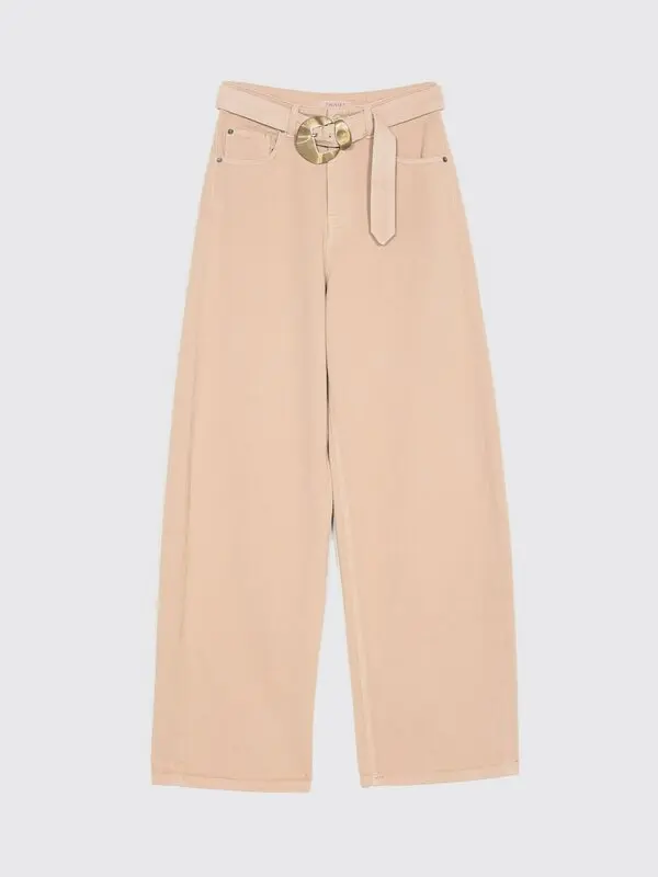 TWINSET Wide Leg Trousers With Belt