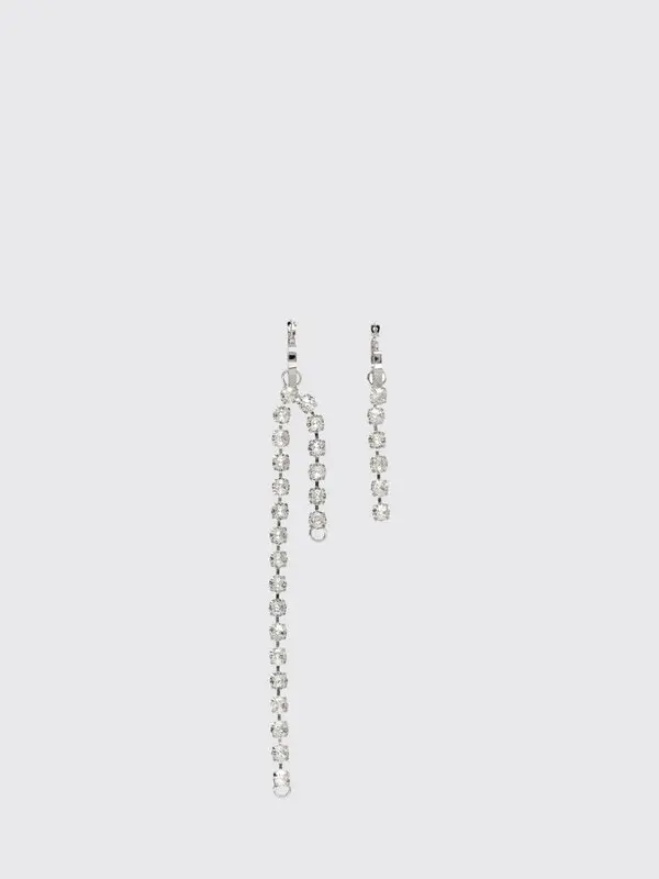 MAISON MARGIELA Metal Rhinestone Earrings
