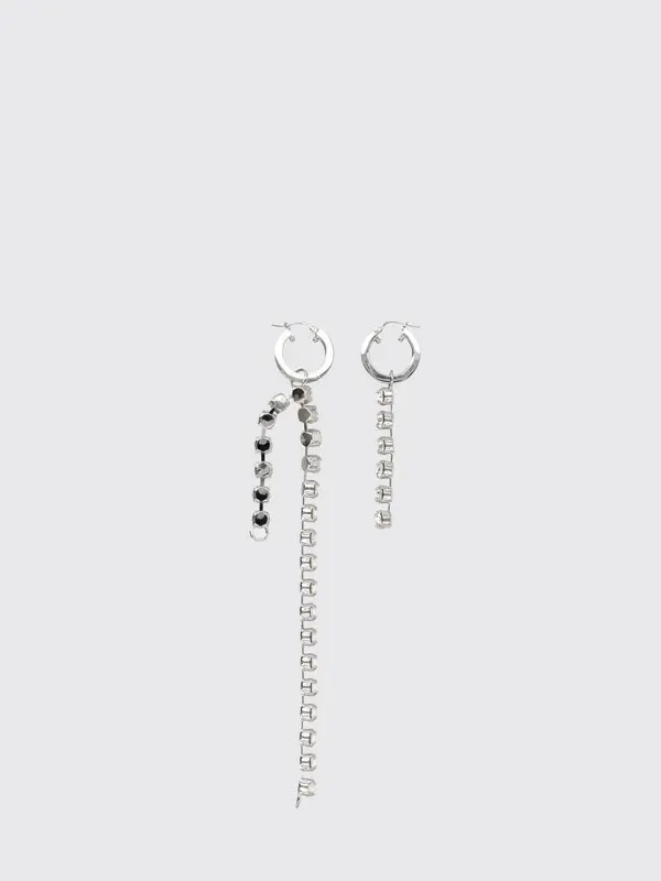 MAISON MARGIELA Metal Rhinestone Earrings