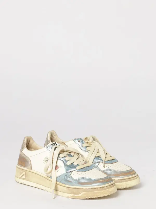 AUTRY Medalist Low Super Vintage Used Leather Sneakers
