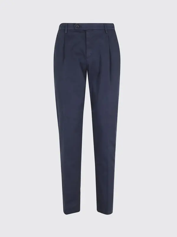 Eleventy Tailored Stretch Cotton Trousers