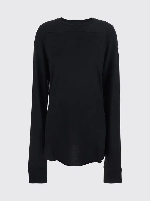 RICK OWENS + MONCLER Girder Long Sleeve T-shirt - Black