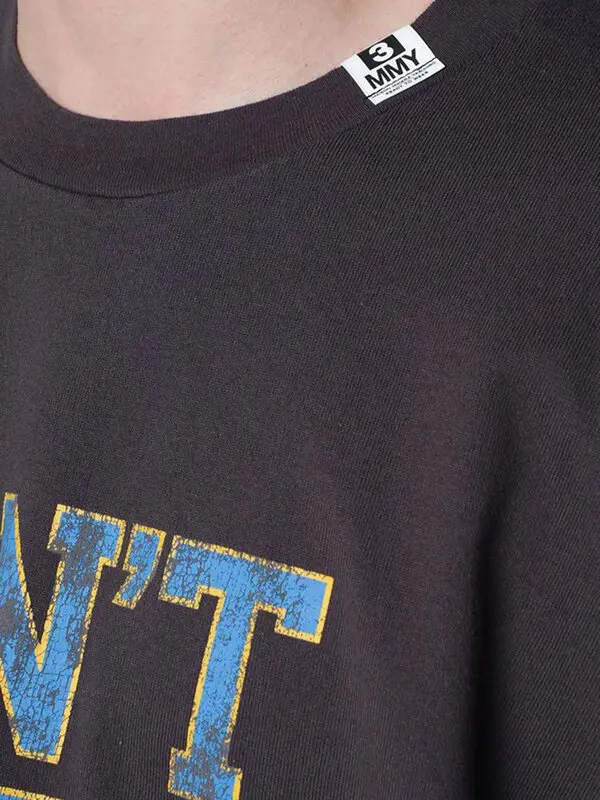Mihara Yasuhiro Cotton T-shirt With Logo