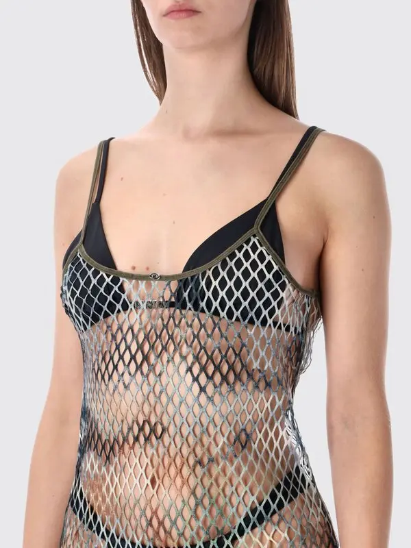 DIESEL® Kasy Mesh Mini Dress