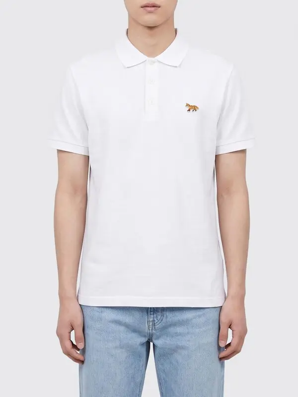 Maison Kitsuné Organic Cotton Polo Shirt