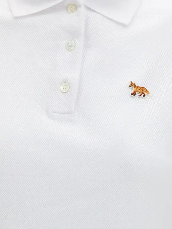 Maison Kitsuné Organic Cotton Polo Shirt