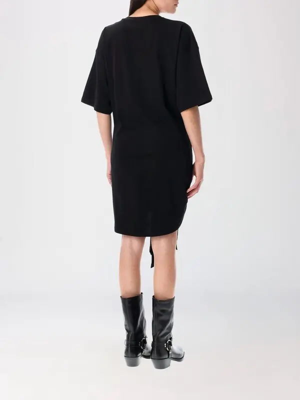 DIESEL® T-shirt Dress With Tie Detail