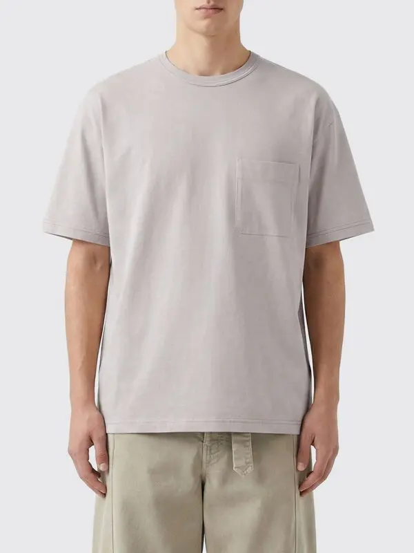 LEMAIRE Cotton And Linen T-shirt - Pearl