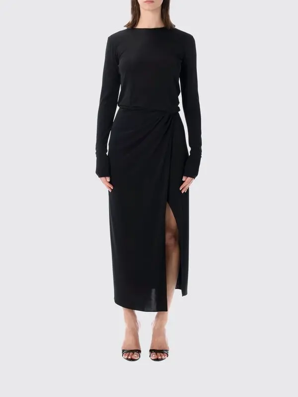 Andamane Asymmetric Polyester Dress