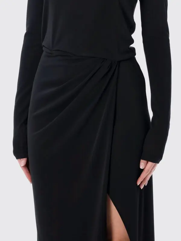 Andamane Asymmetric Polyester Dress