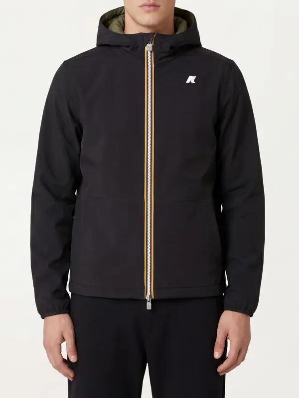 K-WAY Reversible Interlock Jacket - Black