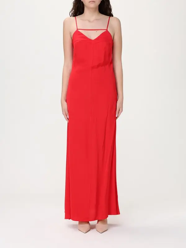 TWINSET Spaghetti Strap Maxi Dress
