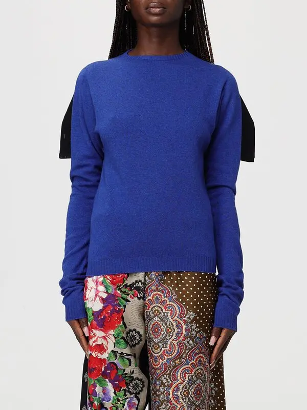 Moschino Wool And Cashmere Sweater - Blue