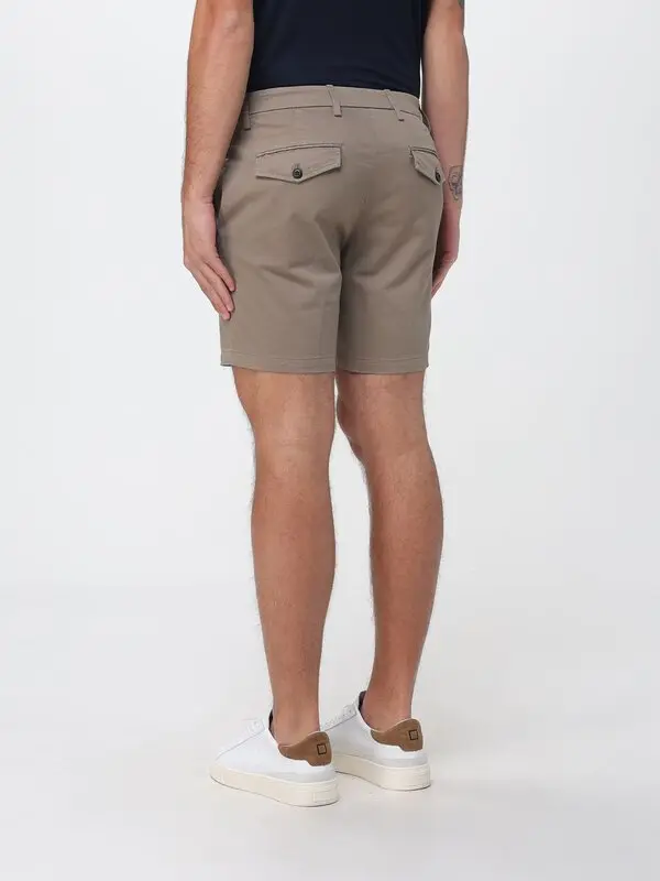 DONDUP Stretch Cotton Chino Shorts - Brown
